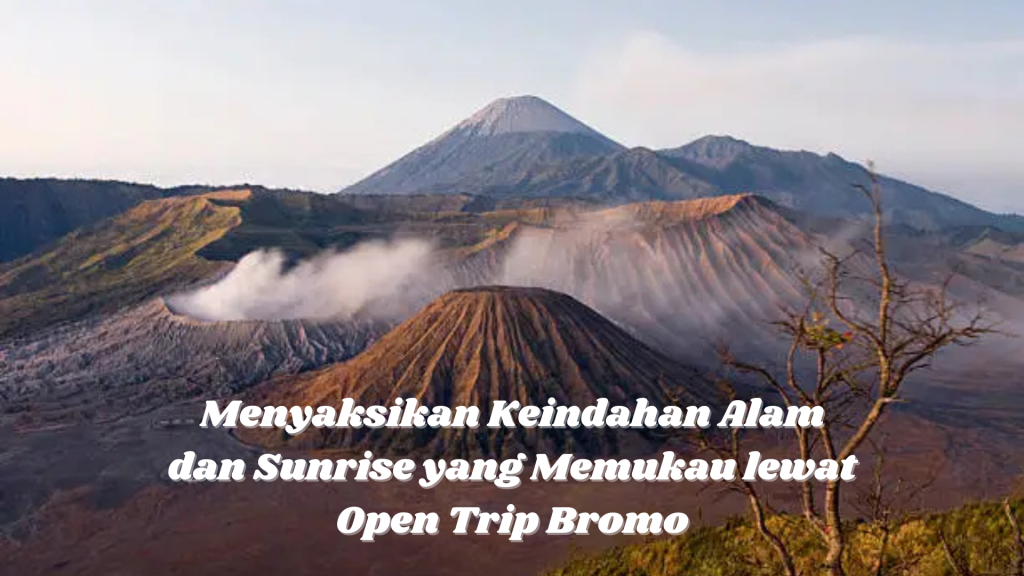 Menyaksikan Keindahan Alam dan Sunrise Memukau di Bromo